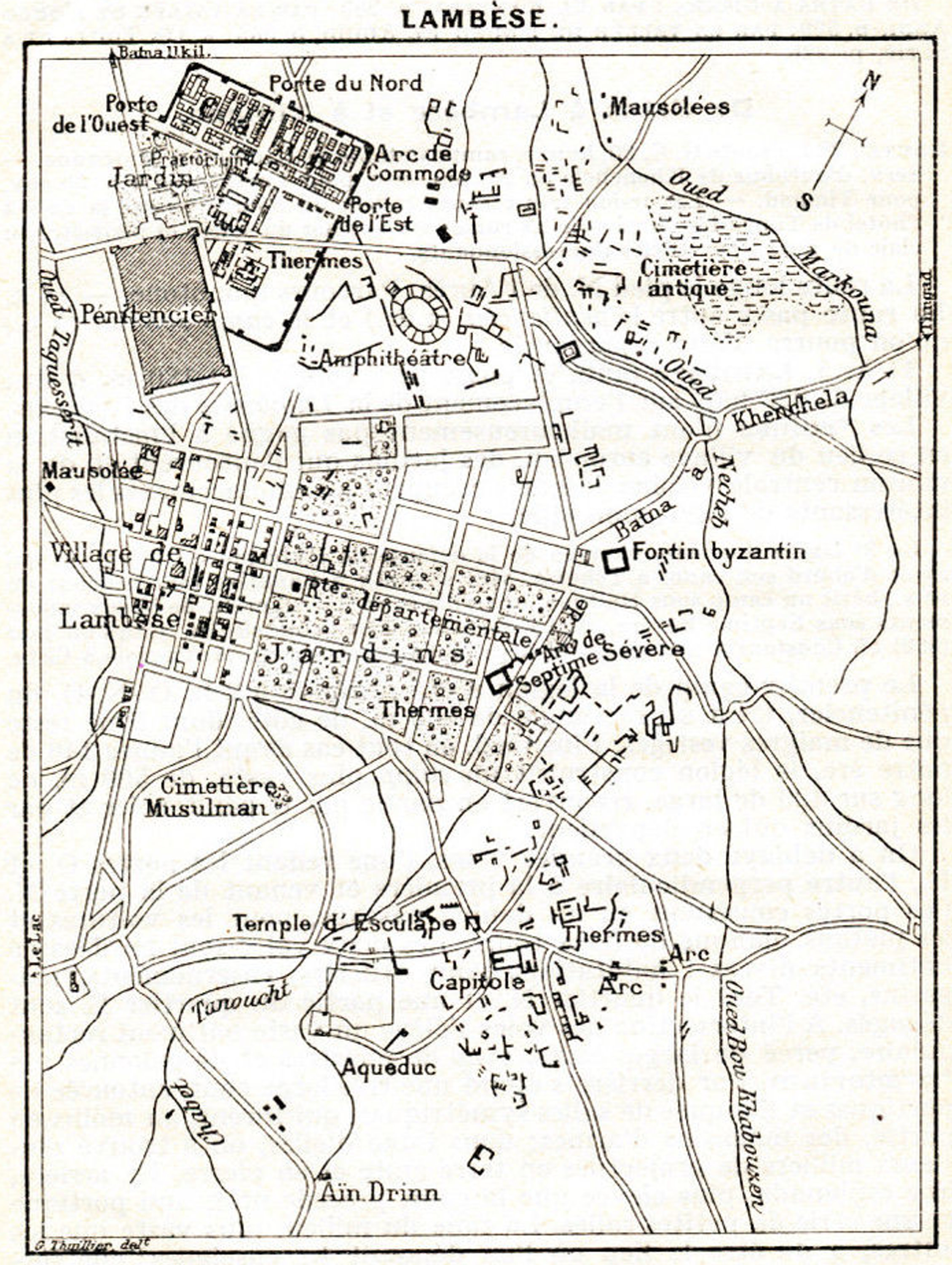 Plan de Lambèse en 1938