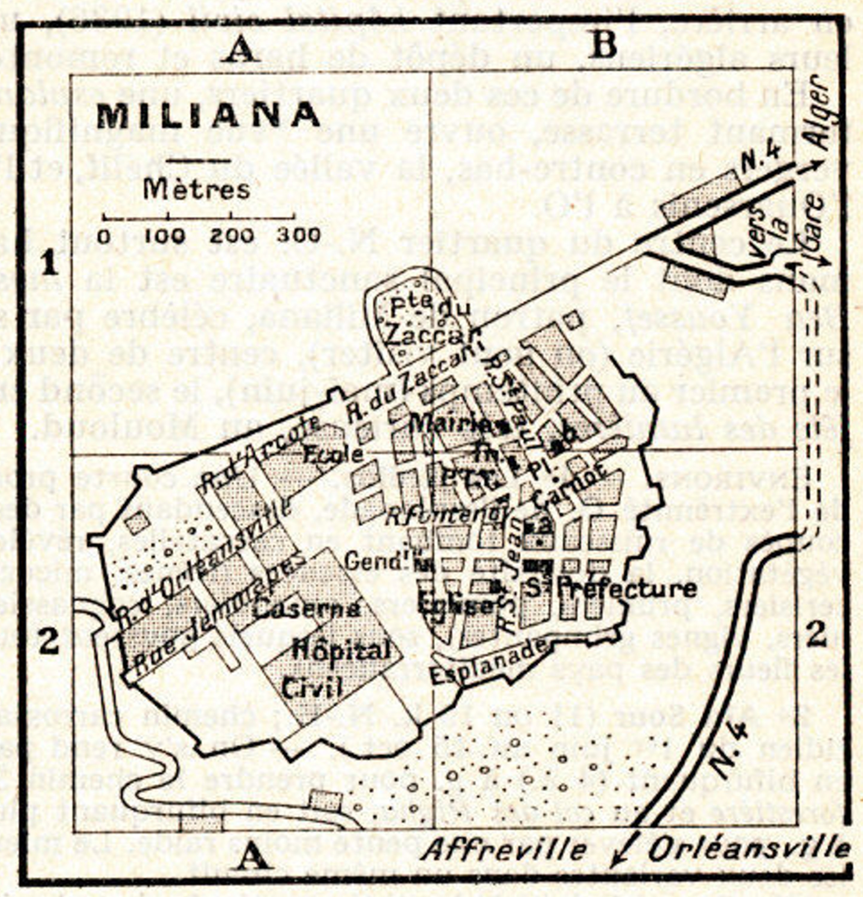 Plan de Miliana en 1938